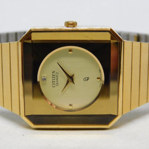 Citizen | Accessories | Citizen Qq Diamond Quartz Analog Womens Watch ...